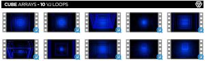 Cube Arrays 10 VJ Loops Pack | Volumetricks - VJ Loops Store